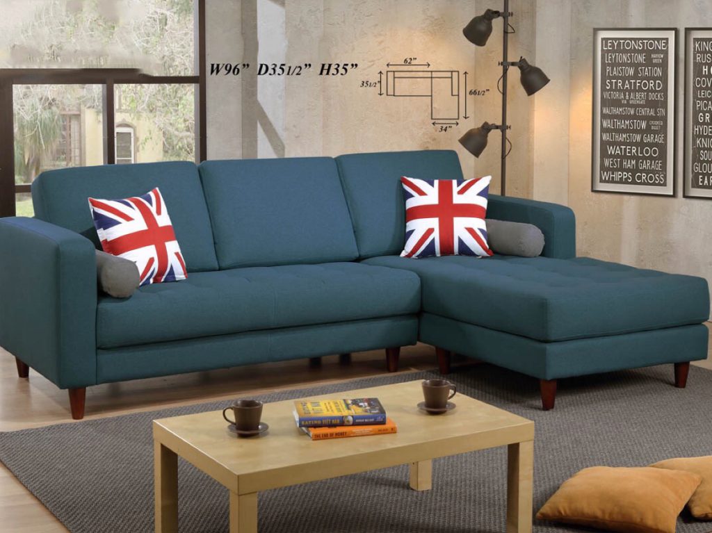 MH2030 Durable Water Repellent Cleanable Fabric 2.5 Seater + L Shape ...